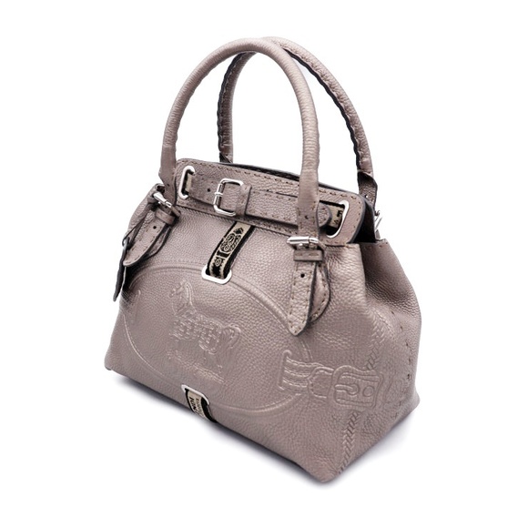 Fendi | Bags | Fendi Gray Selleria | Poshmark